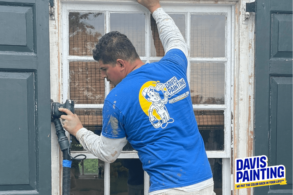 Historical Restoration - Davis Painting